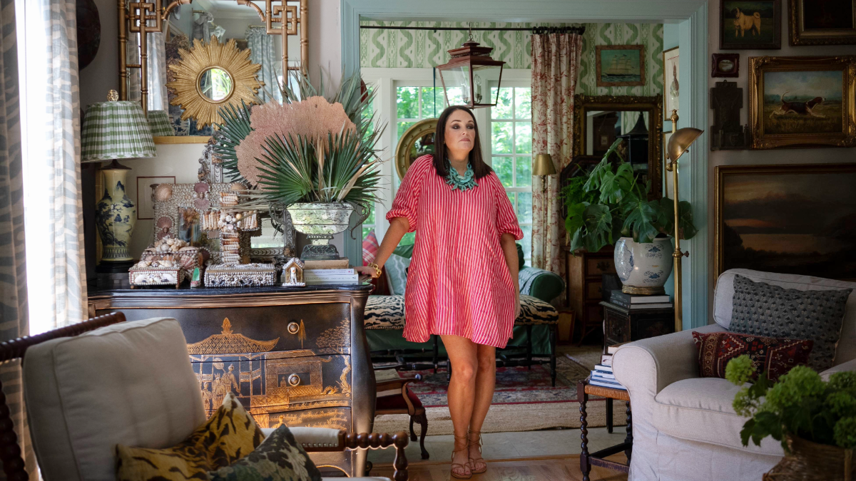This Southern Maximalist Home Is Bursting with Plaid, Pattern ...
